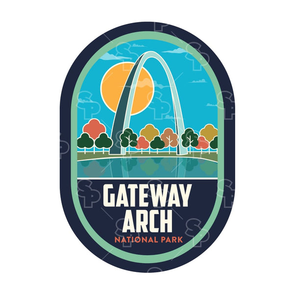 Sticker Pack | 11738 - City Spots - Gateway Arch