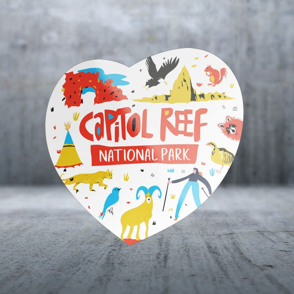 Sticker Pack | 11820 - Place Illustrated - Capitol Reef