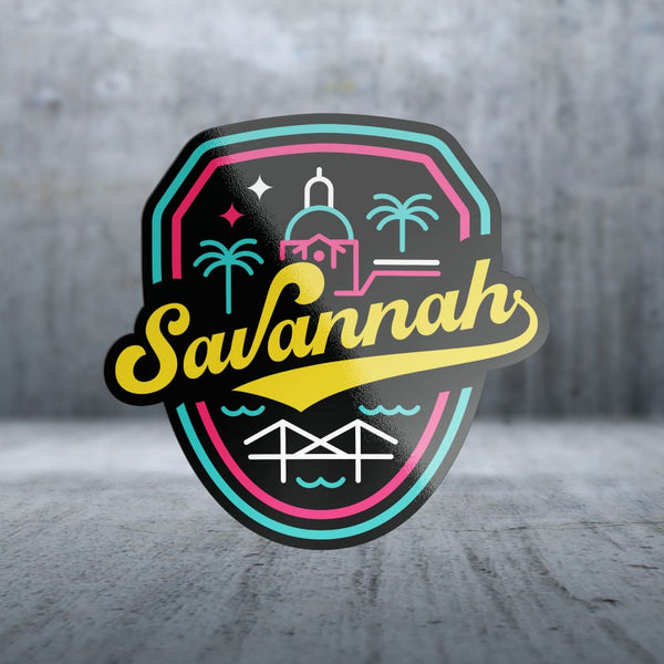 Sticker Pack | 11851 - Neon Lines - Savannah