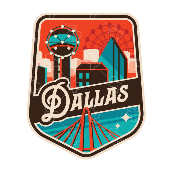 Sticker Pack | 11915 - Deco Icons - Dallas