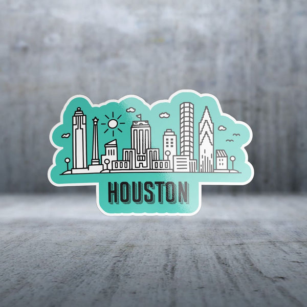 Sticker Pack | 11941 - Aqua Hand - Houston