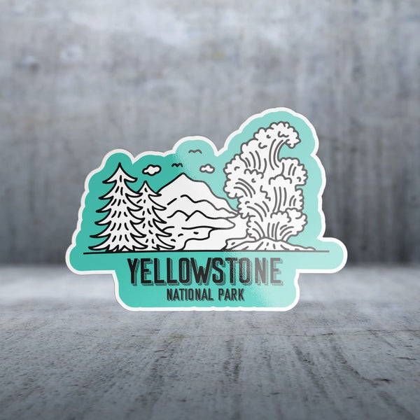 Sticker Pack | 11952 - Aqua Hand - Yellowstone