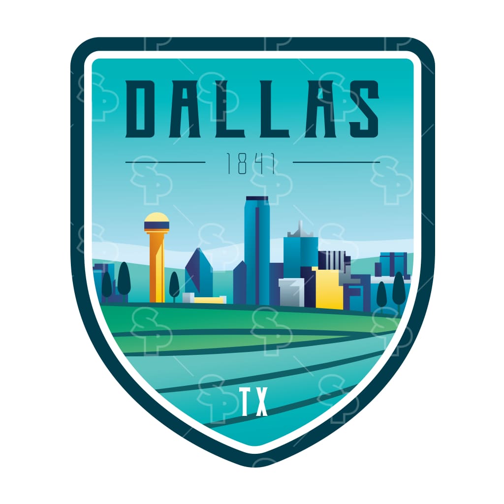 Sticker Pack | 12005 - Shield Allure - Dallas