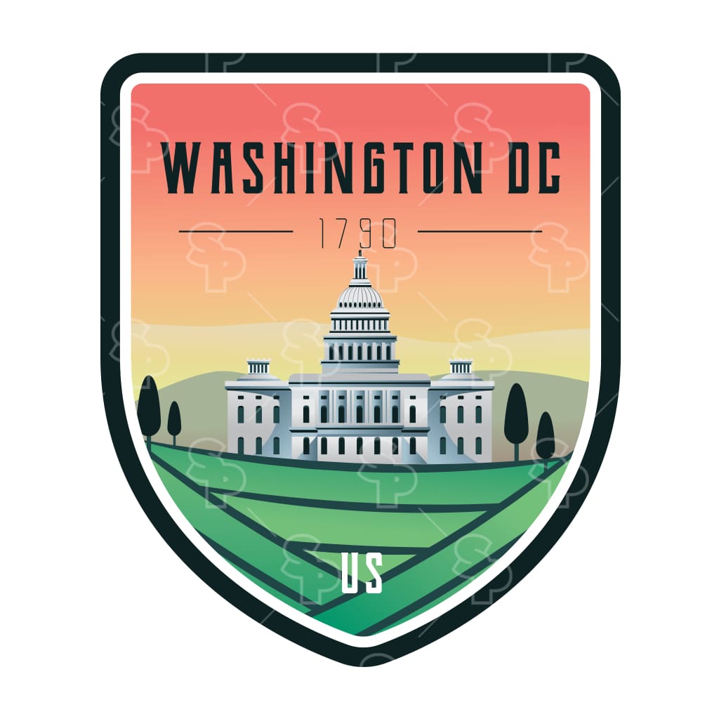 Sticker Pack | 12007 - Shield Allure - Washington DC
