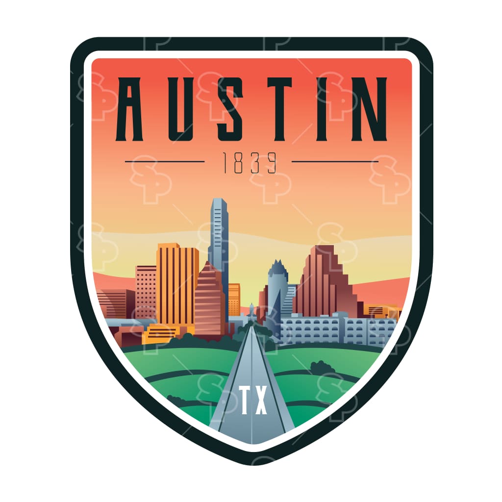 Sticker Pack | 12028 - Shield Allure - Austin