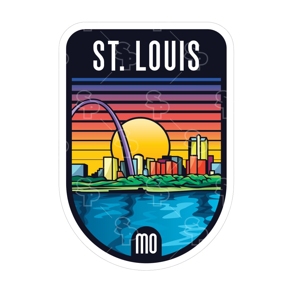 Sticker Pack | 12050 - Sunrise Dusk - St. Louis