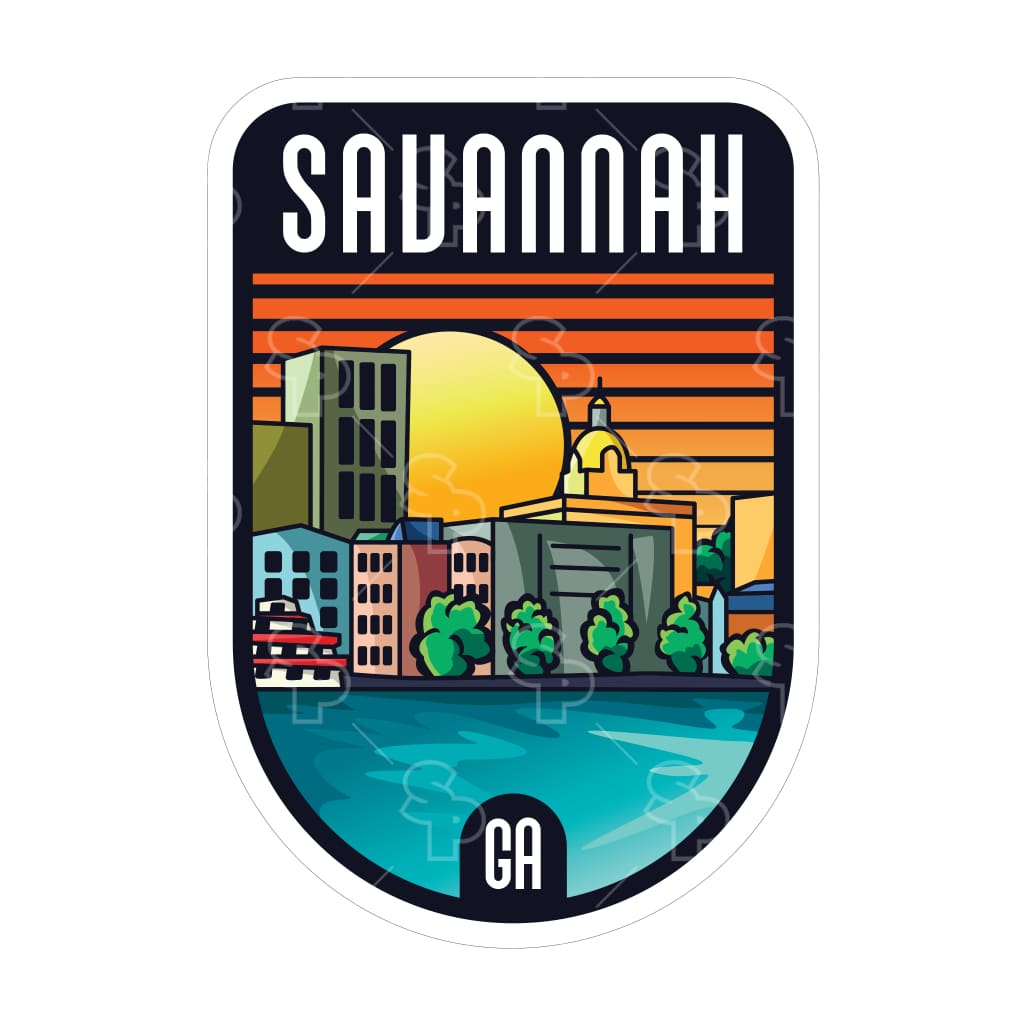 Sticker Pack | 12074 - Sunrise Dusk - Savannah