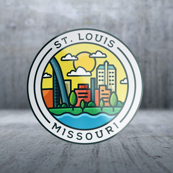 Sticker Pack | 12087 - Clean Circle - St. Louis