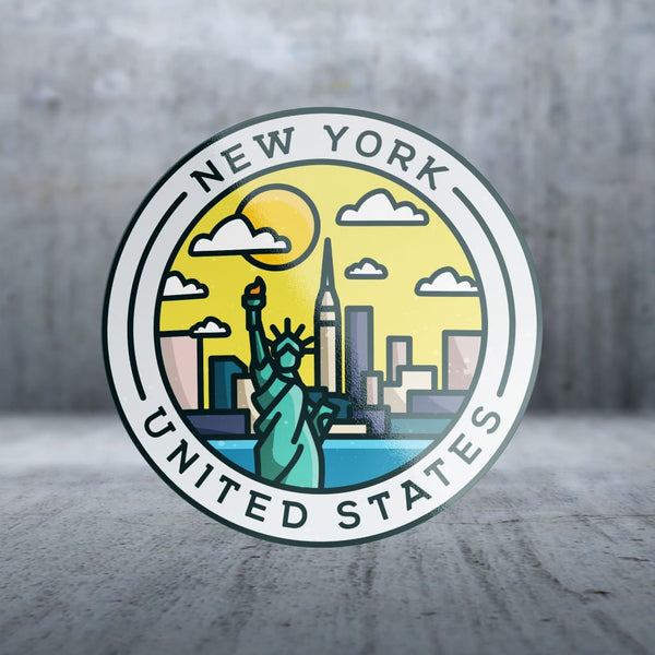 Sticker Pack | 12093 - Clean Circle - New York