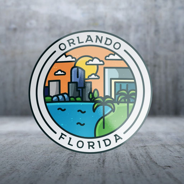 Sticker Pack | 12102 - Clean Circle - Orlando