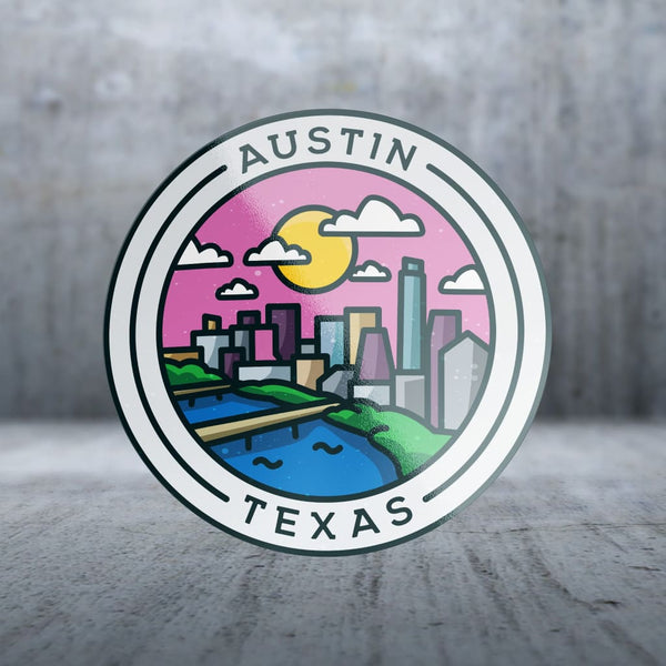 Sticker Pack | 12103 - Clean Circle - Austin