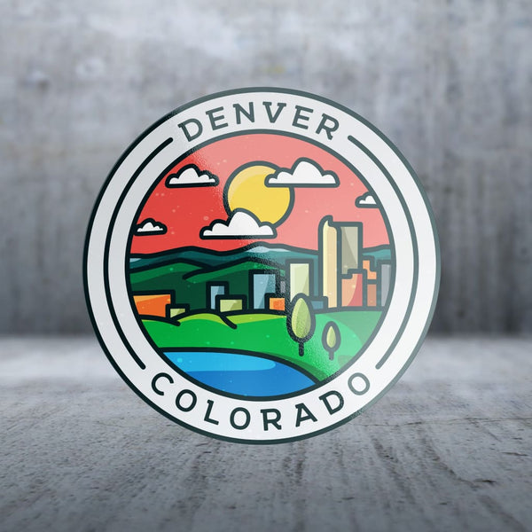 Sticker Pack | 12107 - Clean Circle - Denver