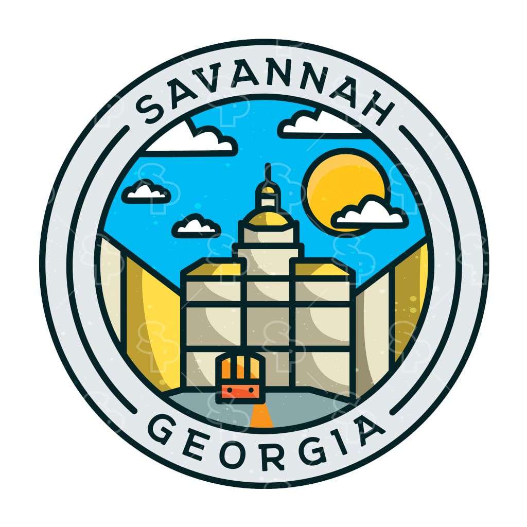 Sticker Pack | 12112 - Clean Circle - Savannah