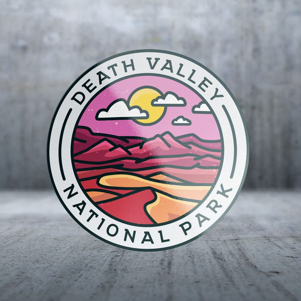 Sticker Pack | 12115 - Clean Circle - Death Valley