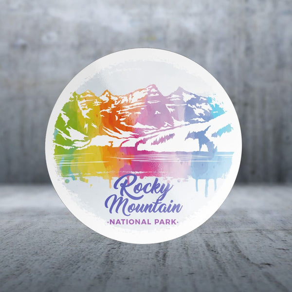 Sticker Pack | 12133 - Watercolor Spectrum - Rocky Mountain
