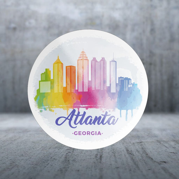 Sticker Pack | 12138 - Watercolor Spectrum - Atlanta