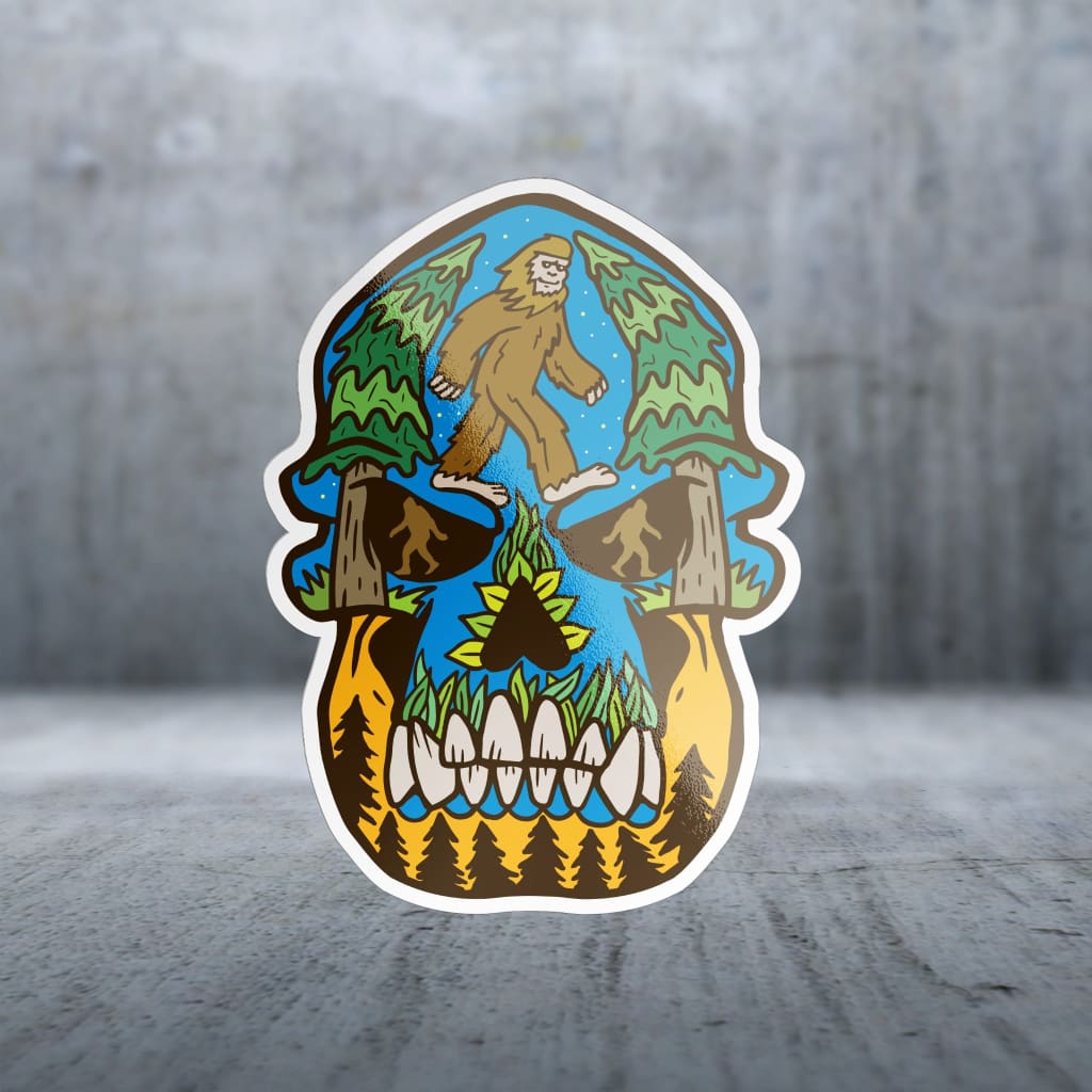 Sticker Pack | 12175 - Sugar Skull - Bigfoot Forest Walk