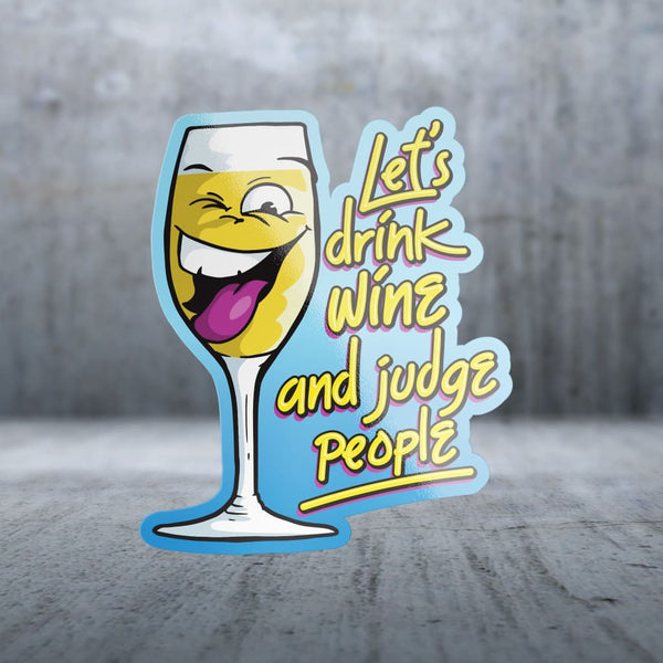 Sticker Pack | 12219 - Wine - Drink and Judge