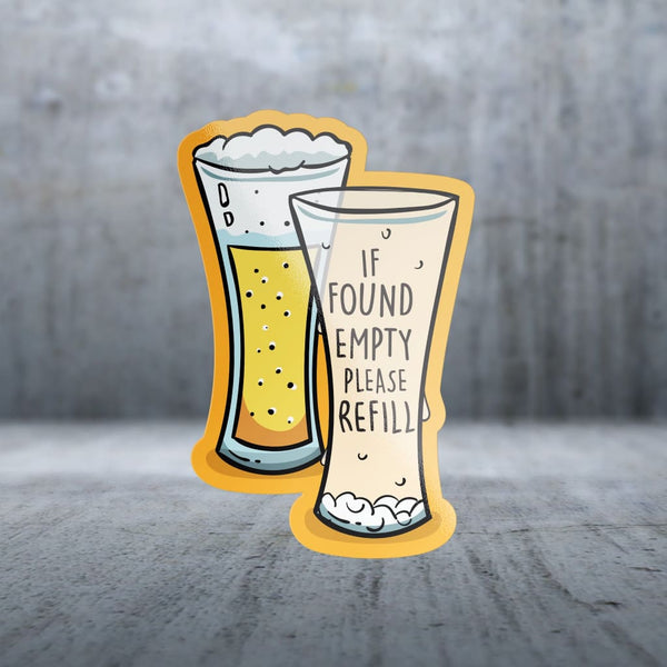 Sticker Pack | 12233 - Beer - Empty Refill