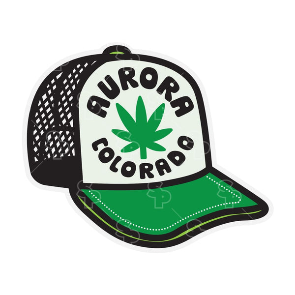 Sticker Pack | 12270 - Cannabis - Weed Hat