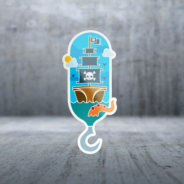 Sticker Pack | 12283 - Pirates - Ship Hook Scene