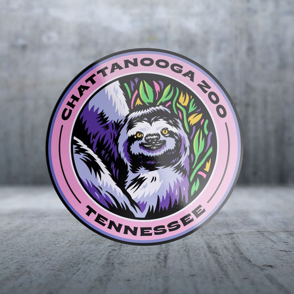Sticker Pack | 12320 - Neon Purple - Sloth