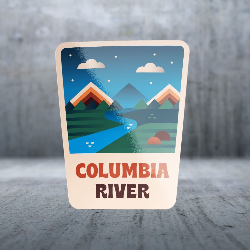 Sticker Pack | 12332 - Gradient Levels - River Mountains