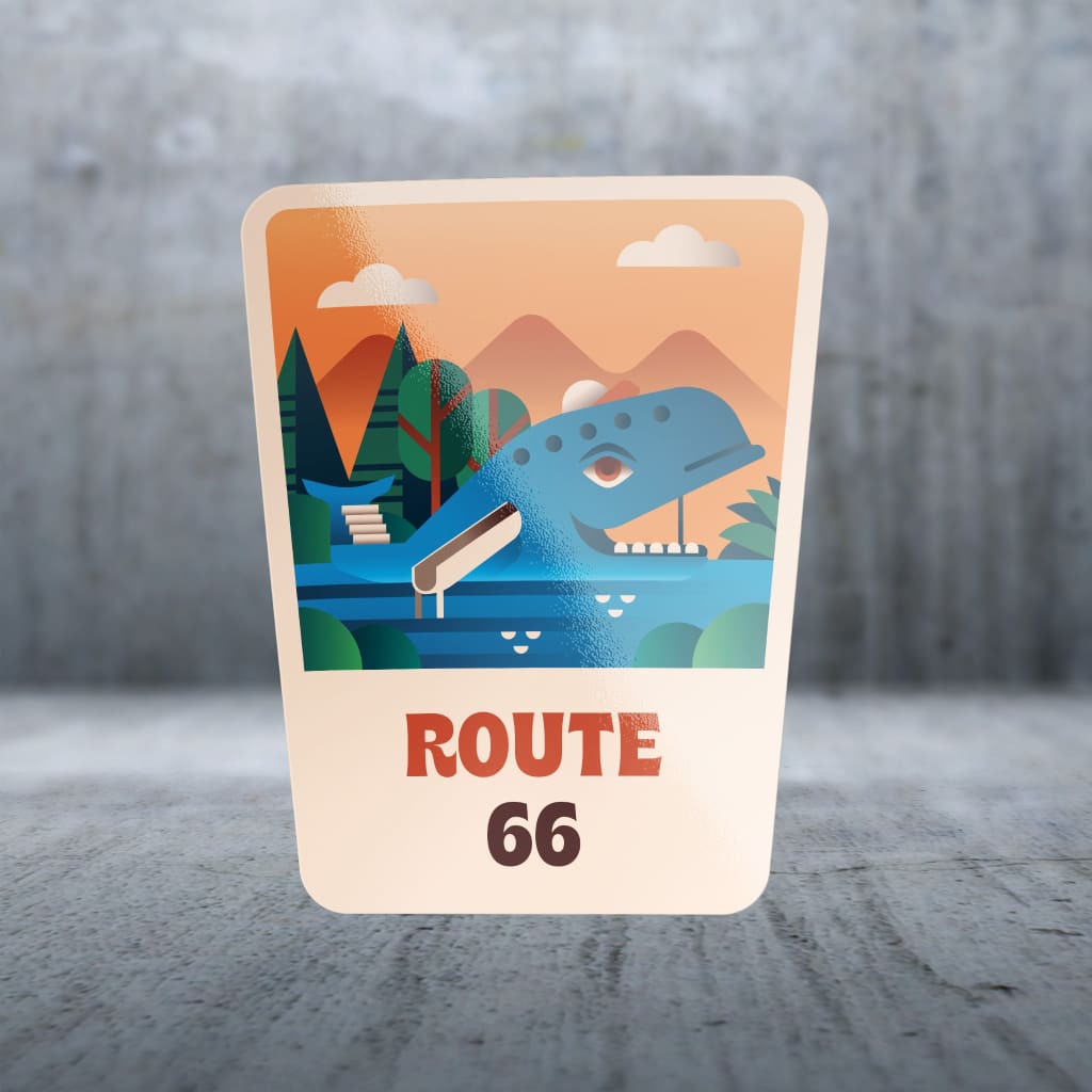 Sticker Pack | 12340 - Gradient Levels - Route 66