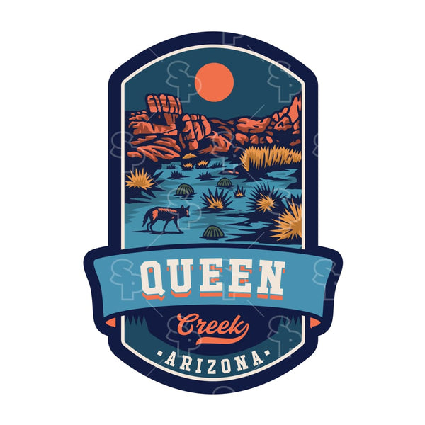 Sticker Pack | 12472 - Blue Badge - Desert