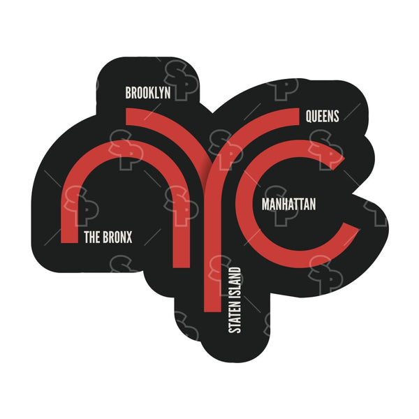 Sticker Pack | 12593 - 5 Boroughs