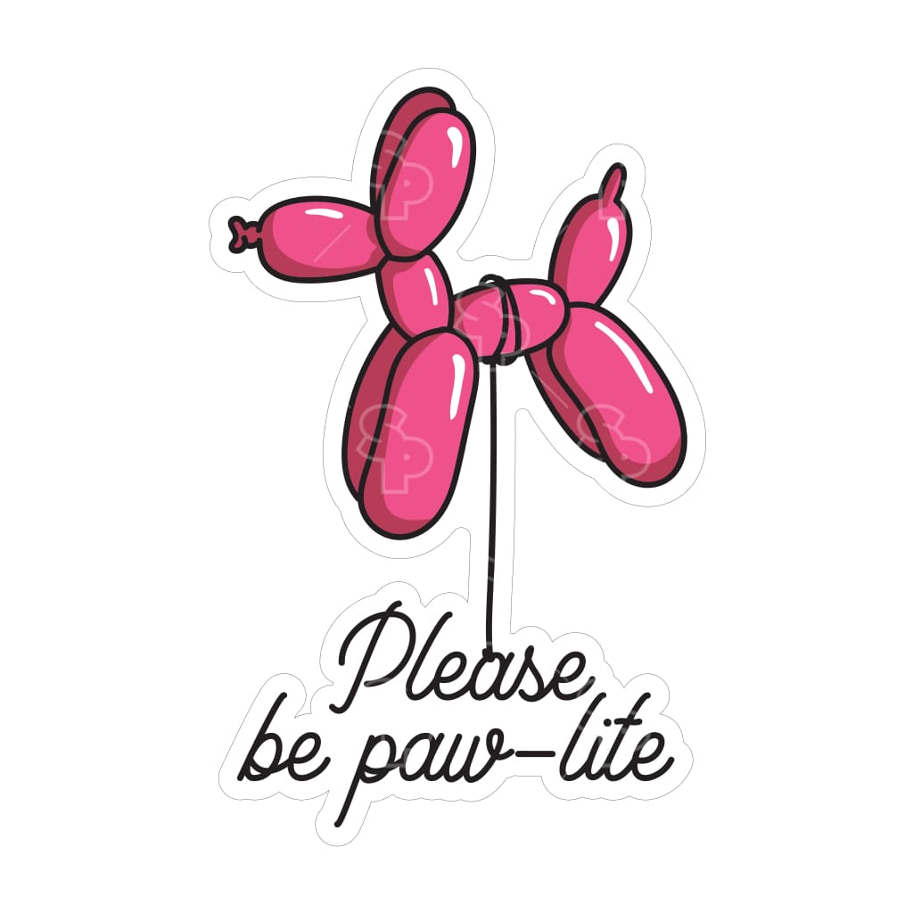 Sticker Pack | 12782 - Dog Sayings - Balloon Paw-Life