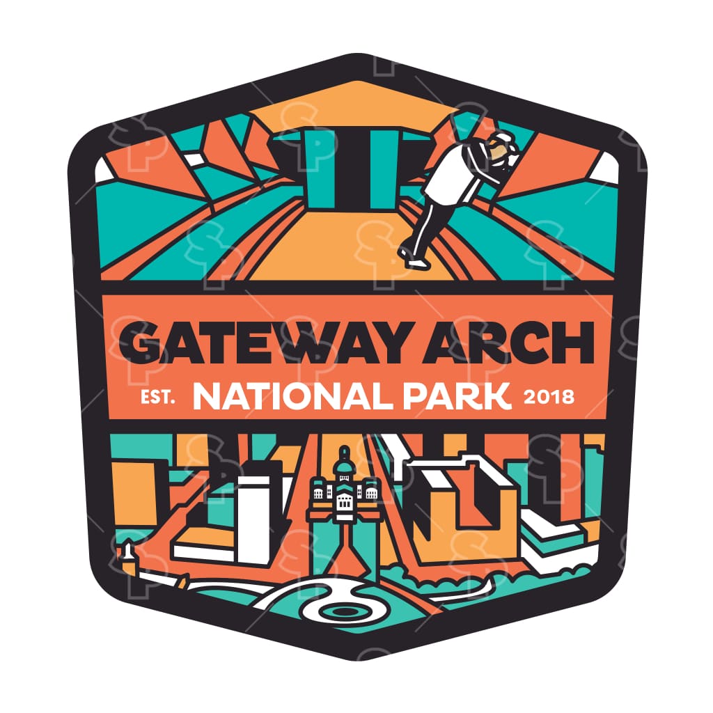 Sticker Pack | 12909 - Split Horizon - Gateway Arch