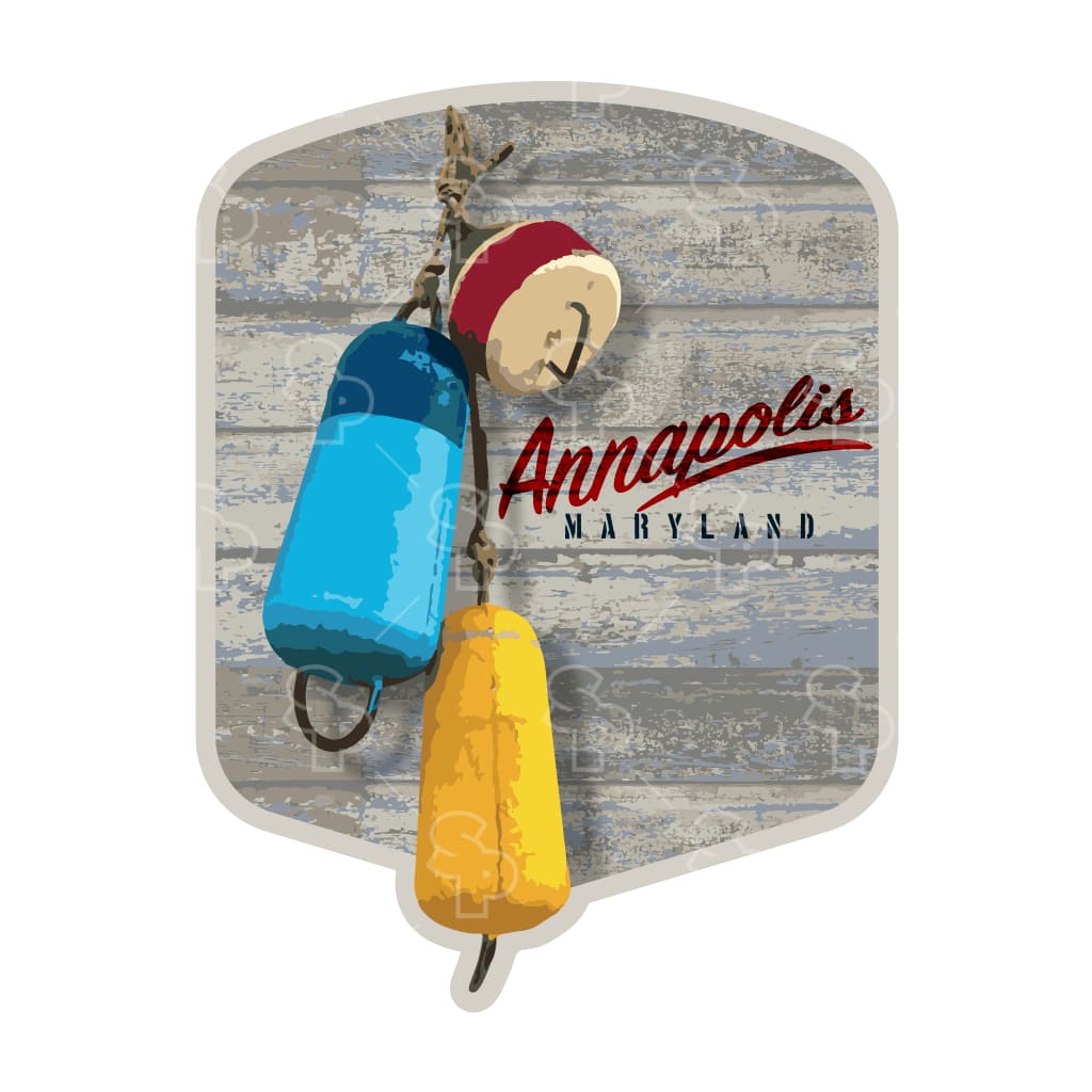 Sticker Pack | 12937 - Annapolis Buoy hang