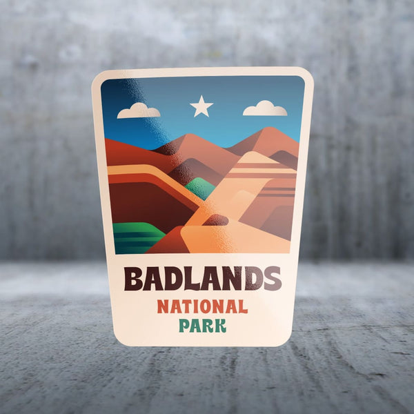 Sticker Pack | 12980 - Gradient Levels - Badlands