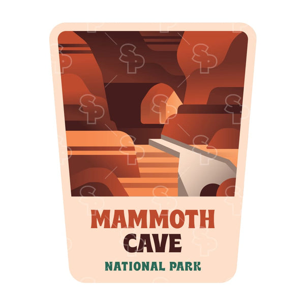 Sticker Pack | 12996 - Gradient Levels - Mammoth Cave