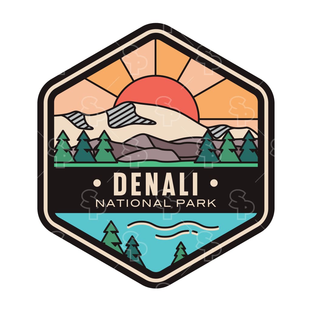 Sticker Pack | 13086 - Outdoor Hex - Denali