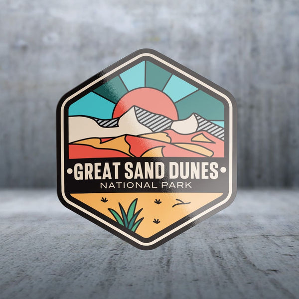 Sticker Pack | 13096 - Outdoor Hex - Great Sand Dunes