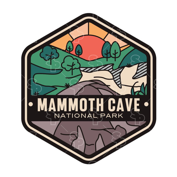 Sticker Pack | 13111 - Outdoor Hex - Mammoth Cave