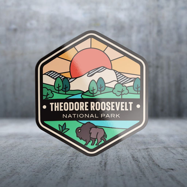 Sticker Pack | 13124 - Outdoor Hex - Theodore Roosevelt