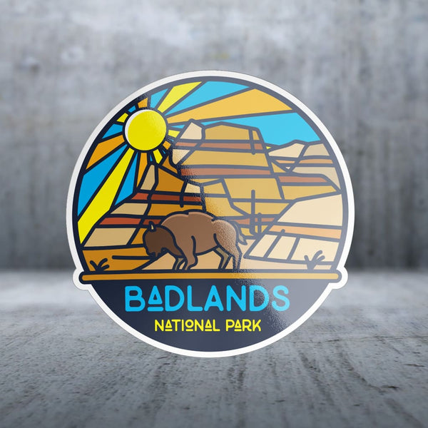 Sticker Pack | 13143 - Clean Rounded Lines - Badlands