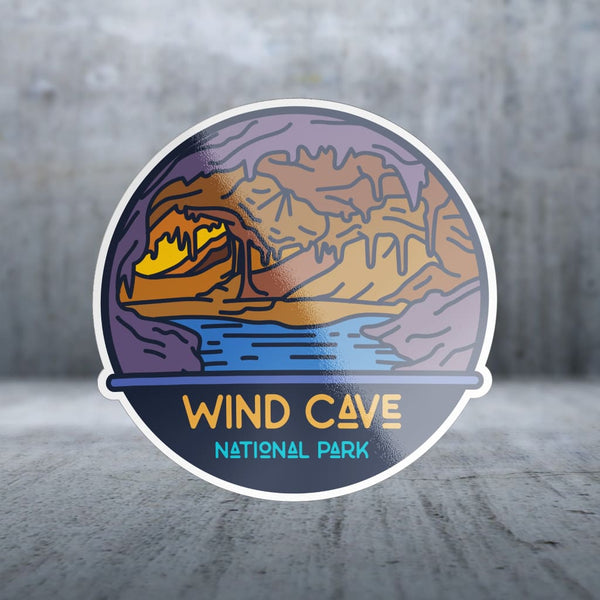 Sticker Pack | 13169 - Clean Rounded Lines - Wind Cave
