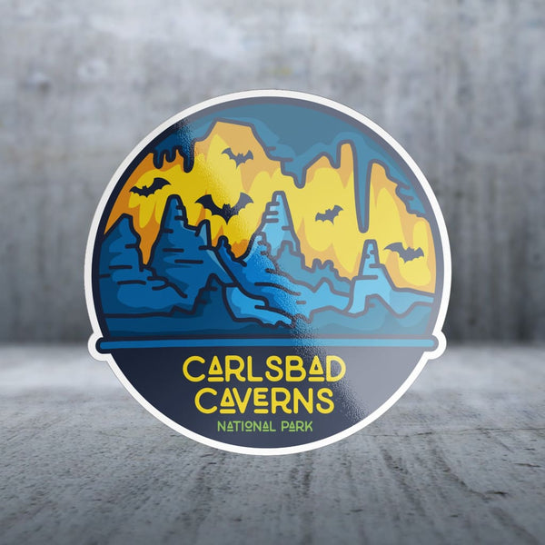 Sticker Pack | 13180 - Clean Rounded Lines - Carlsbad Caverns