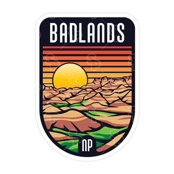 Sticker Pack | 13196 - Sunrise Dusk - Badlands