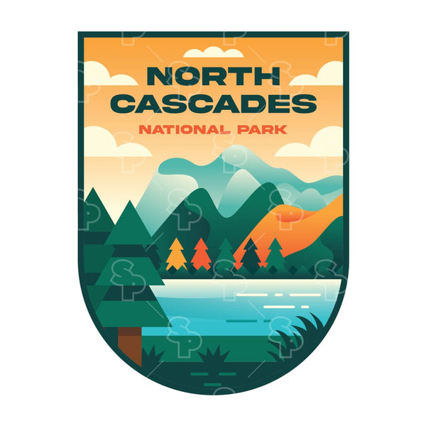 Sticker Pack | 13281 - Gradient Highlights - North Cascades