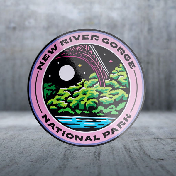 Sticker Pack | 13302 - Neon Purple - New River Gorge