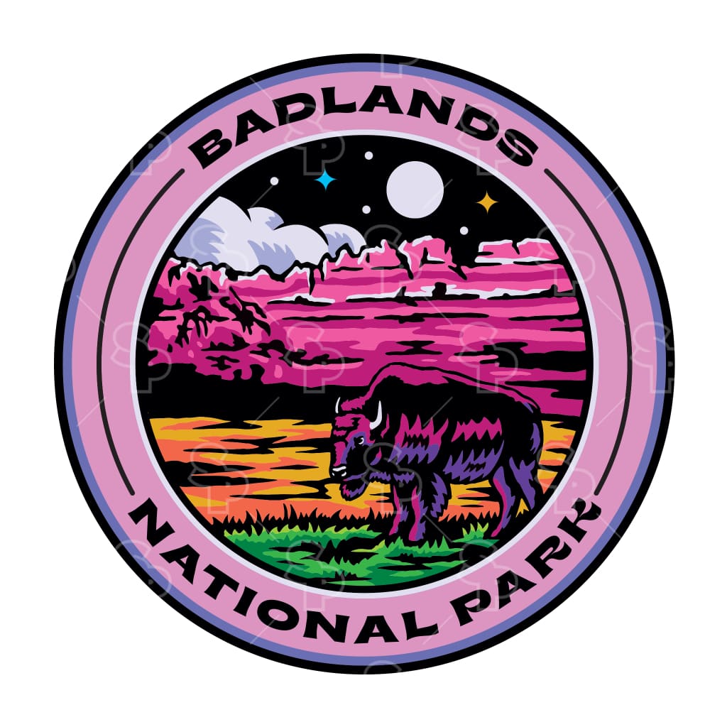 Sticker Pack | 13306 - Neon Purple - Badlands