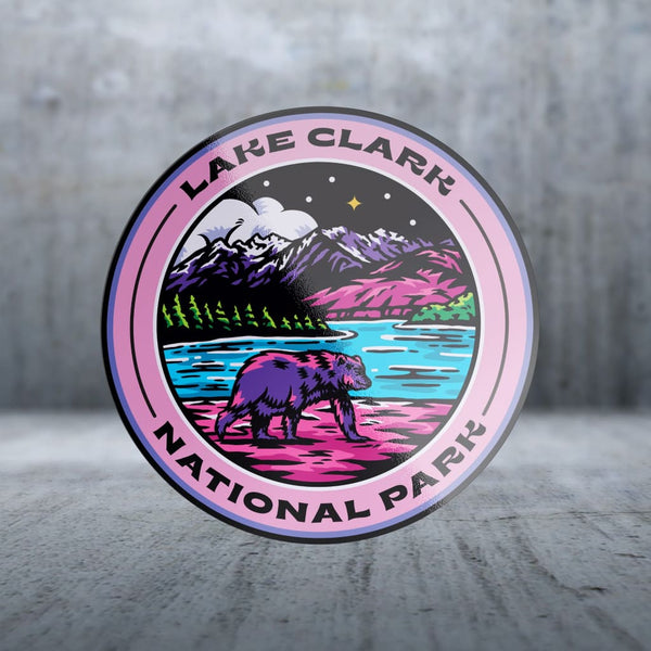 Sticker Pack | 13341 - Neon Purple - Lake Clark