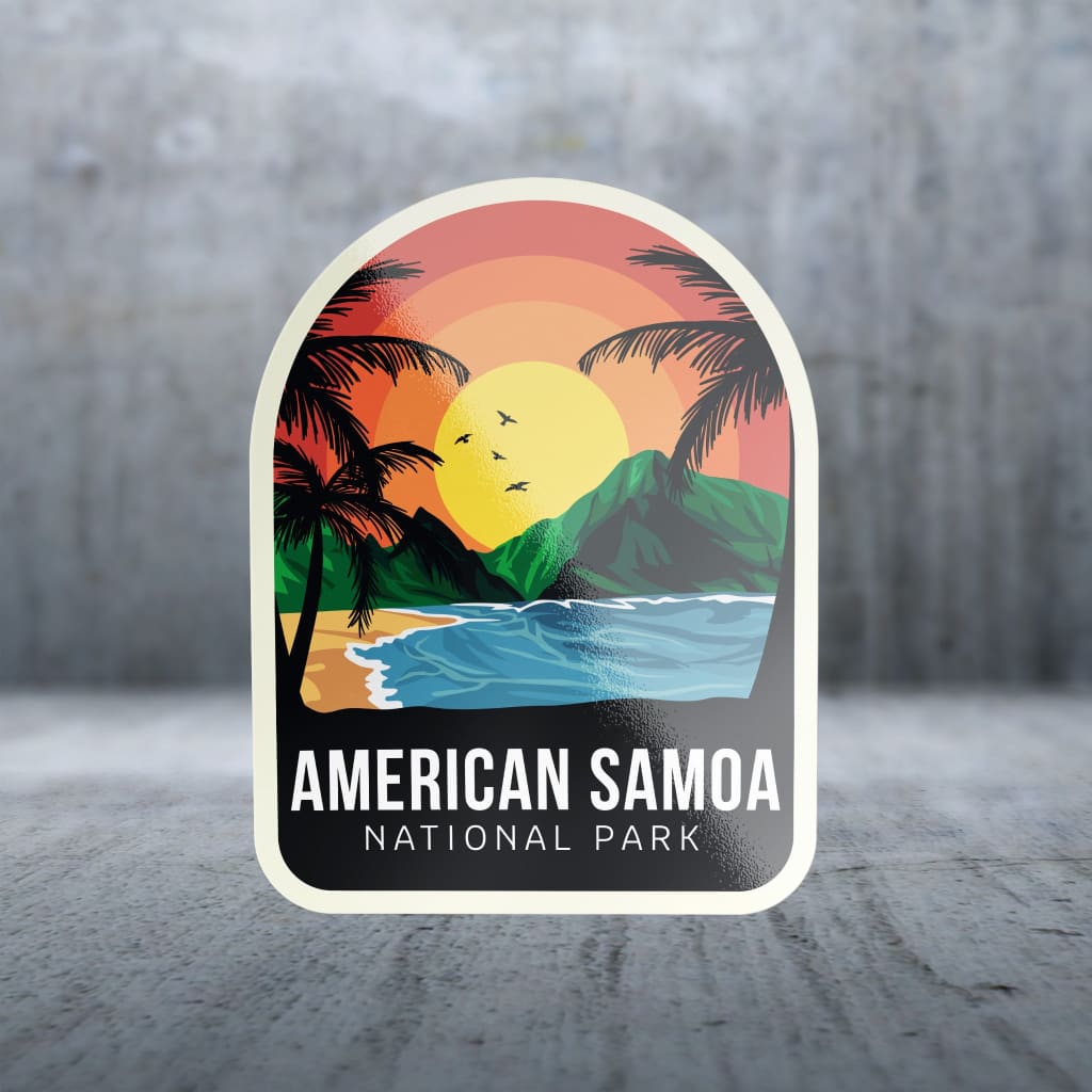 Sticker Pack | 13378 - Rainbow Sky - American Samoa