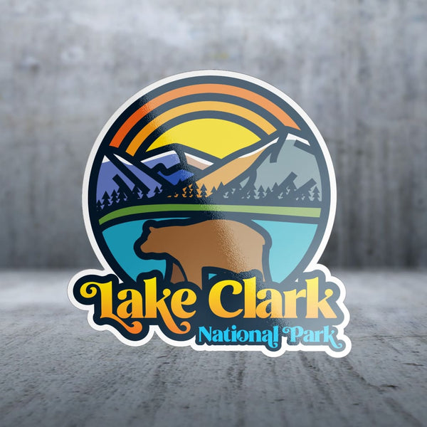 Sticker Pack | 13450 - Text Over - Lake Clark