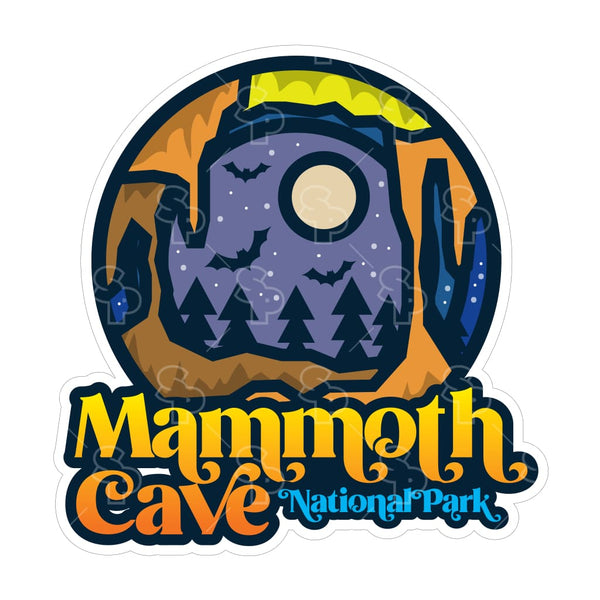 Sticker Pack | 13466 - Text Over - Mammoth Cave